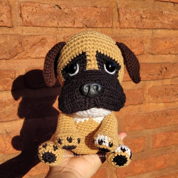 Boxer Crochet Pattern, Crochet Boxer, Boxer, Crochet Pattern, Amigurumi ...