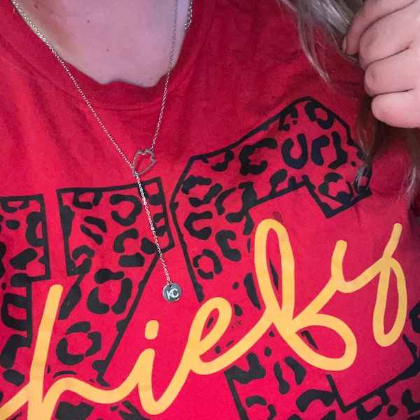 Kansas City Inspired Lariat Chief Y Necklace Gold Mini Arrowhead KC ...