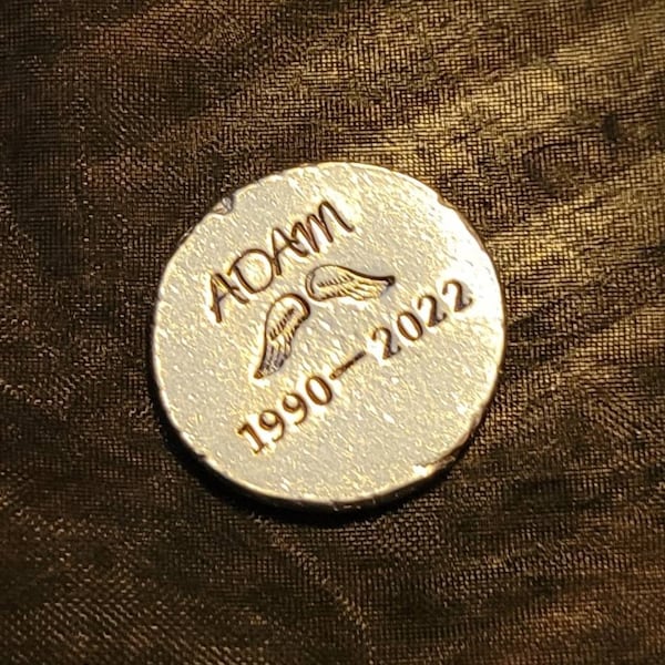 Personalized Pocket Stone, Love Token, Pocket Pebble, Your Personalized ...