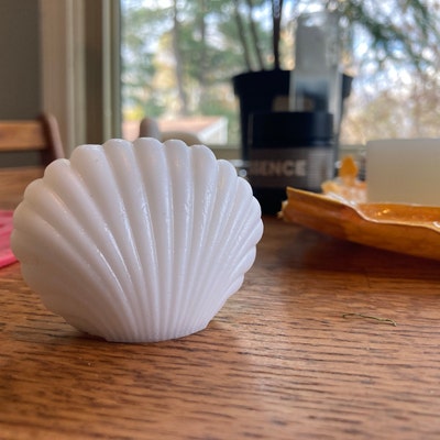 3D Shell Candle Silicone Mold-sea Shell Candle Mold-seashell Candle ...