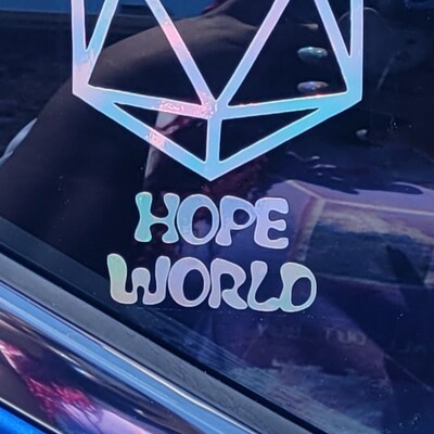 Hope World / ARMY Bomb Decal / J-hope - Etsy