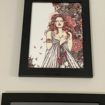 Persephone Art Print Greek Mythology Gift - Etsy