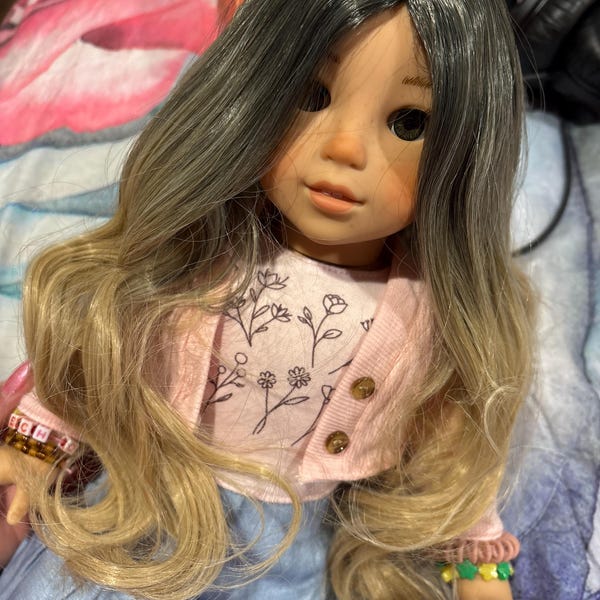 American Doll Wig Connie Doll of A Kind 10-11 Head Size Made to Fit 18 ...