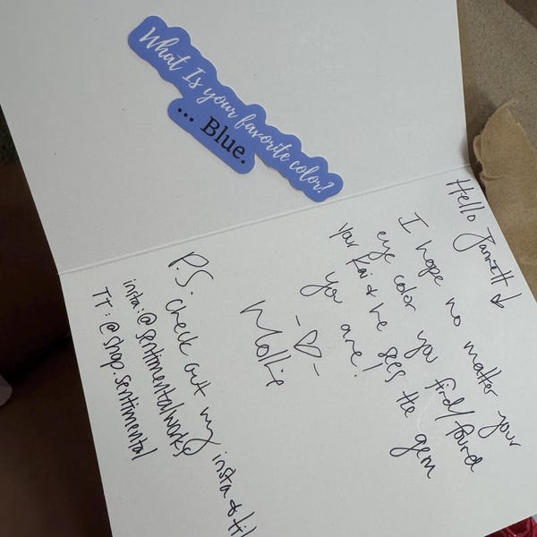 What is Your Favorite Color… Blue, Powerless, Bookish Stickers, Lauren ...