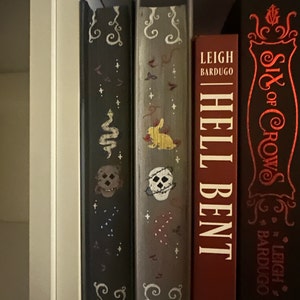 Hell Followed With Us HAND-PAINTED EDGES Sprayed Book Edges Sprayed ...