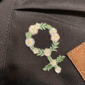 Botanical Cottagecore Iron on Patch Embroidered Patches Floral - Etsy