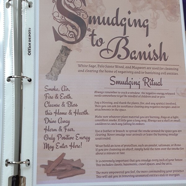 Book of Shadows Pages, Protection Magic, Digital Download, Grimoire ...