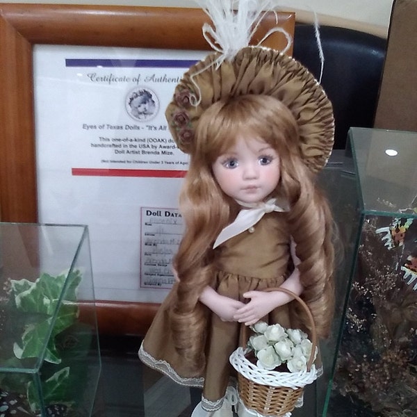 Handcrafted Brenda Mize Dolls 14" Trisha Victorian Doll | Created From ...