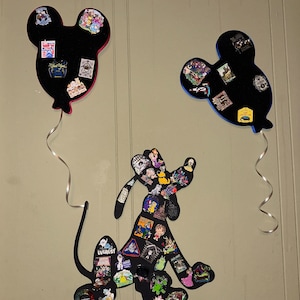 LARGE Full Body Mickey Mouse Pin Display Board. Showcase Your - Etsy
