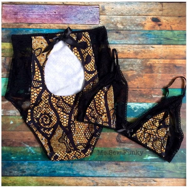 The Ultimate Burlesque Panties Sewing Pattern High Waist Knickers With ...