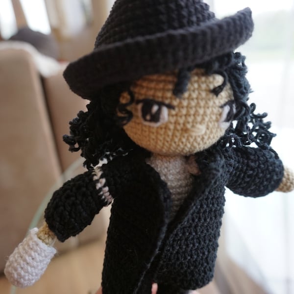 Michael Jackson Amigurumi Pattern - Etsy
