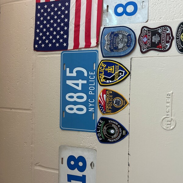 NYPD Police Academy Memorial License Plate , Customizable 6"x12" .032 ...