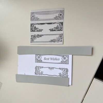 Gate Way, Lock and Slide Card, Just Because - Etsy