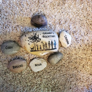 Hope Inspirational Stones Garden Rocks Kids Custom to Order - Etsy