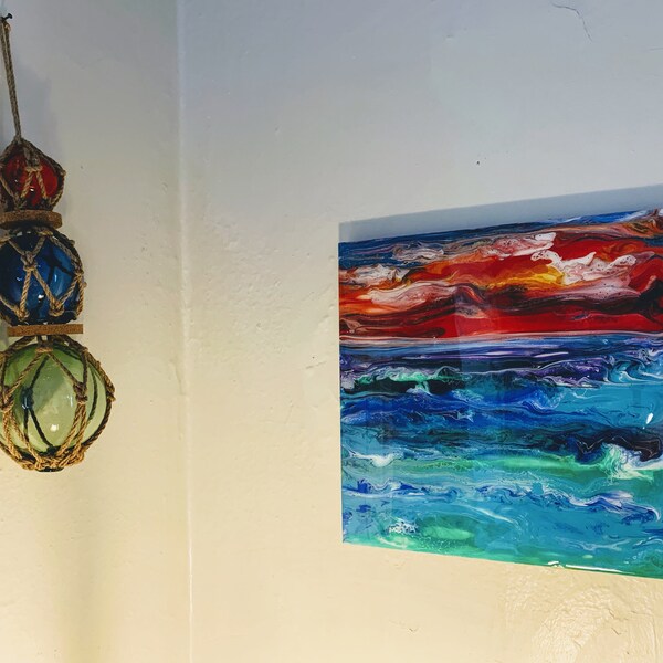 Painting Moonlight Surf 16x20 - Etsy