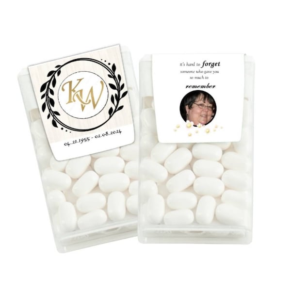 Custom Add Your Logo Design - Tic Tac Stickers Labels With Perf Cuts ...