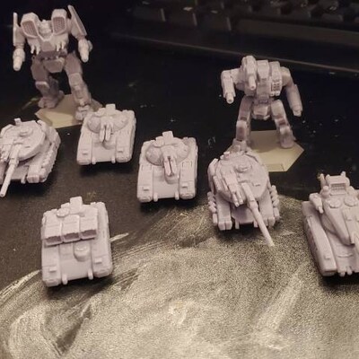 Badger APC Tank Alternate Battletech Miniature Mechwarrior - Etsy