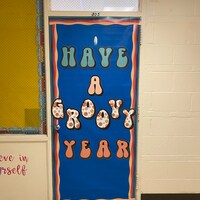 January Bulletin Board Yeti New Years Bulletin Board Kit - Etsy Canada