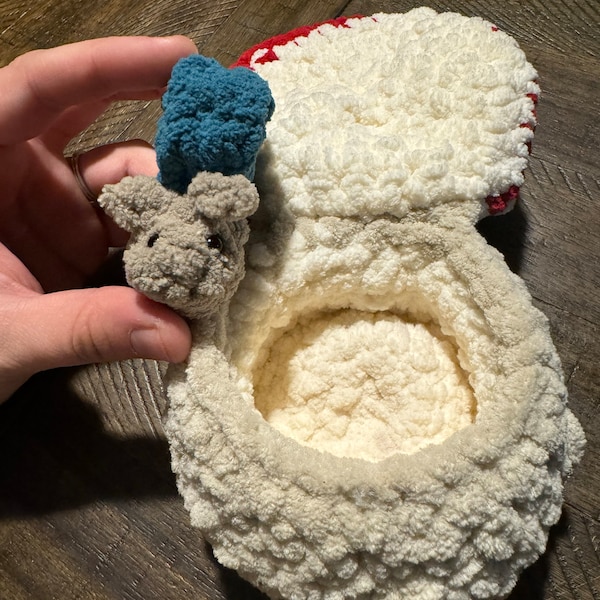 Mini Mushroom | Interactive Crochet Toy — CROCHET PATTERN ONLY, Crochet ...