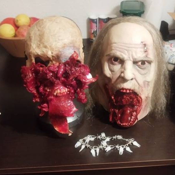 Zombie Halloween Mask, Latex Realistic Mask,mushroom Horror Mask, the ...