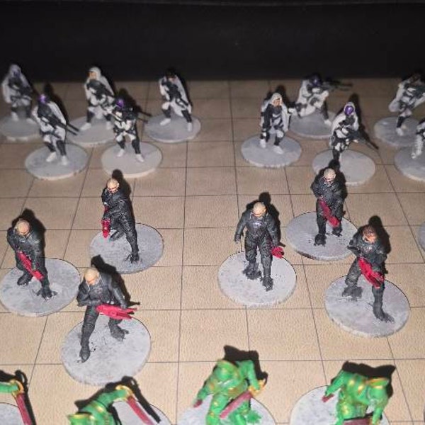 Zorbo and Duke, Rambo and Predator Dutch Proxy, Miniatures by Reptilian ...