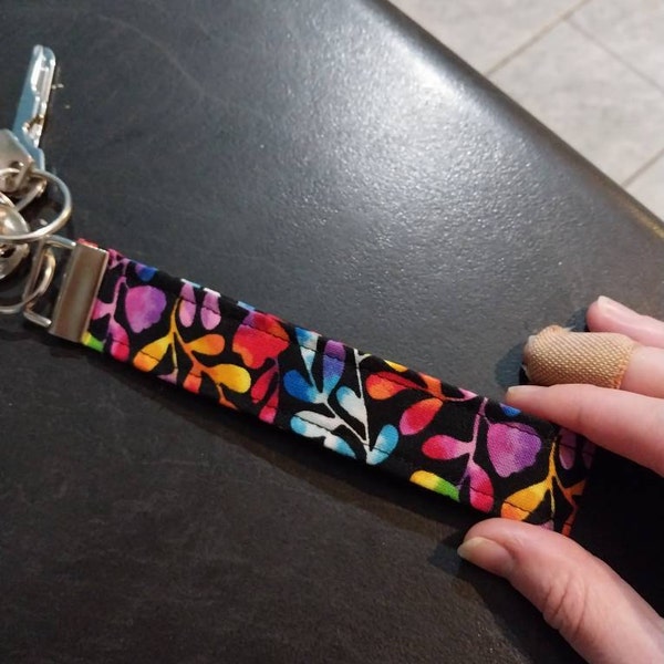 Moo Mood, Key Fob / Cow Print / Wristlet / Key Chain / Wrist Strap ...