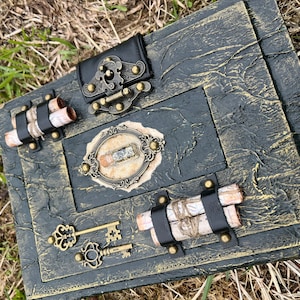 Gothic Diary Grimoire Custom Sketchbookbook of Shadows Spell Book ...