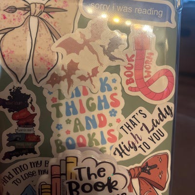 Bookish Sticker Bundle, 10 Piece Sticker Bundle, Booktok Stickers ...