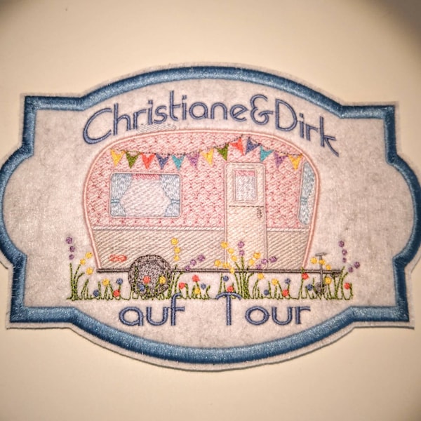 Sketch Caravan Machine Embroidery Design Set, Embroidery Machine ...