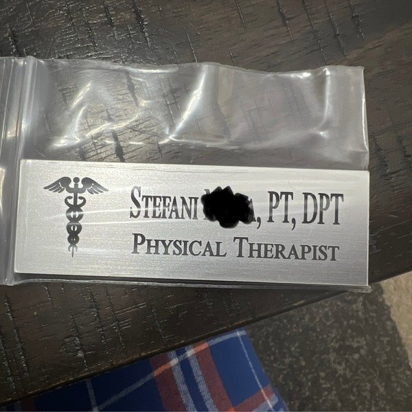 MEDICAL Name Tag Nurse Medical Assistant RN Doctor Physician Name Badge ...