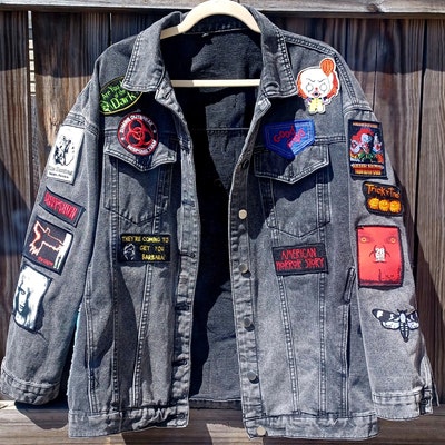 Scream What's Your Favorite Scary Movie Embroidered Sew-on / Diy Patch ...