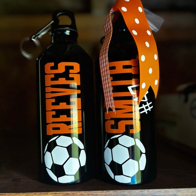 Personalized Cheer Bottle Cheerleader Cheer Water Bottle Cheer Team ...