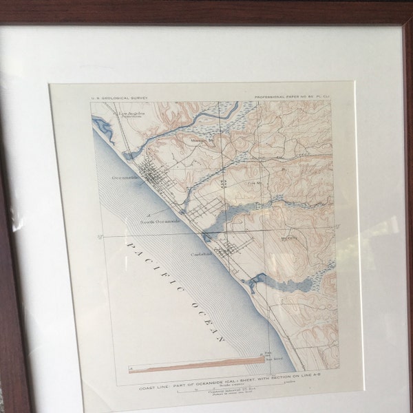 1895 Maine State Map Showing Counties, Towns and Railroad Lines. Large ...