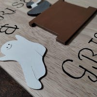 Planchette Heart Writing Plank Magic Pencil Gift DIY Wood Cutout Shape ...