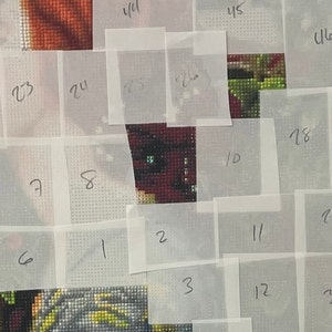 DMC 891 SQUARE 5D Diamond Painting Drills Beads DMC 891 Dark - Etsy