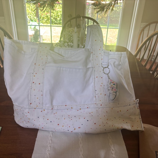 Neighborhood Day Tote, Canvas Tote Bag Sewing Pattern, Confident ...