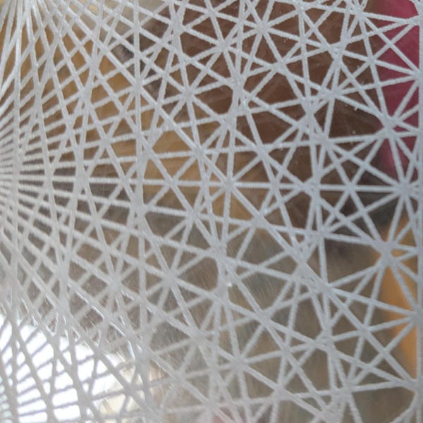 Tesseract Sacred Geometry Crystal Grid for Mediation Altars, Mini Altar ...