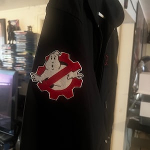Ghostbusters Cartoon Logo Patch Embroidered Iron on Patch RGB Flight ...