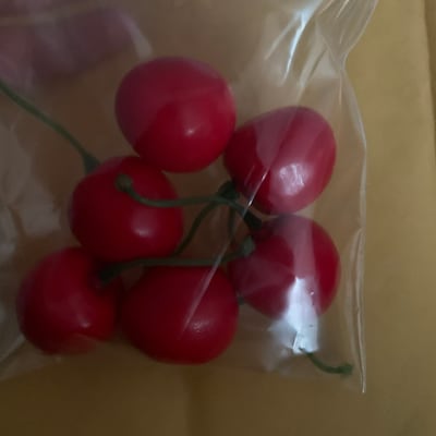 Fake Cherries, Large Realistic Cherries, Photo Prop Cherries, Faux ...