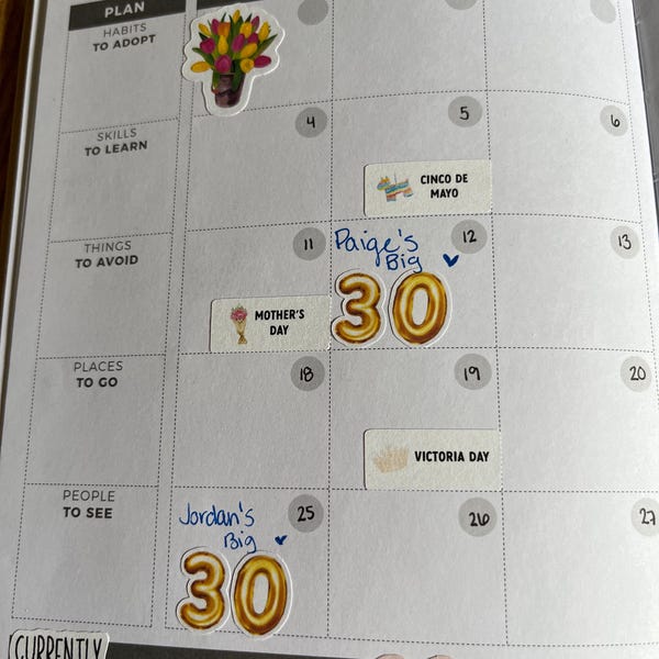 Tiny Red Dot Planner Stickers, Colorful Valentine's Day Mini Dot ...