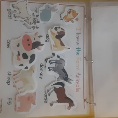 Toddler Busy Book,editable Canva Template,personal Info,preschool ...