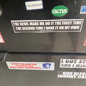 Vintage Rodeo & Western Themed Bumper Sticker Pack - Etsy