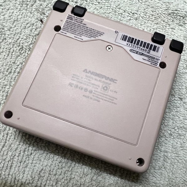 Gameboy Advance SP & Anbernic RG35XXSP Back Labels - Etsy