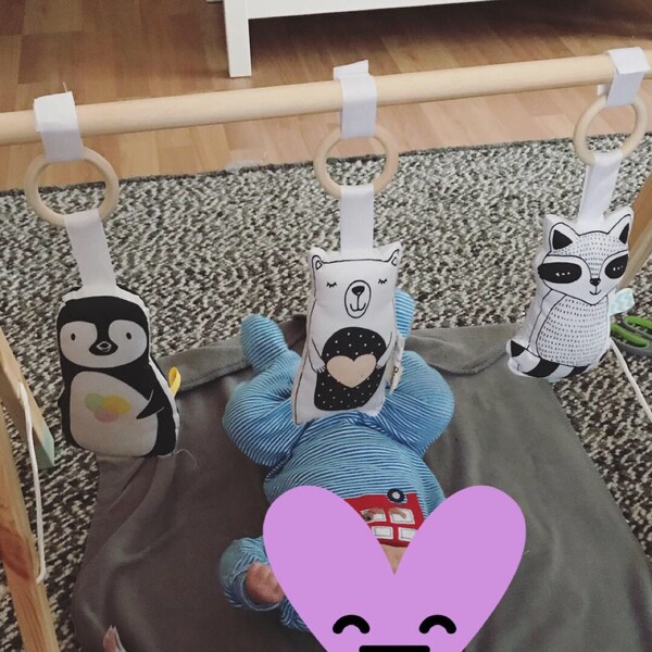 Baby Fabric Book | Baby Toys | Soft Book | Newborn Gift | Black & White ...