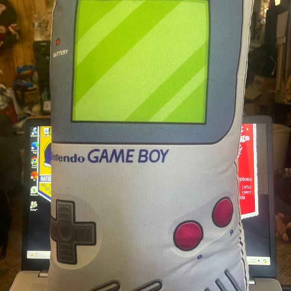 Retro Game Controller Pillow, Christmas Gift for Gamer Geek, Video Game ...
