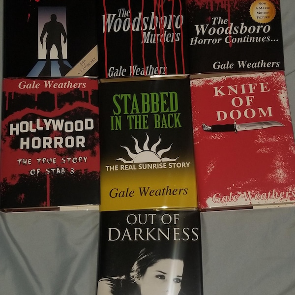 Scream Movie Prop Book or Hollow Book Safe - Out of Darkness by Sidney ...