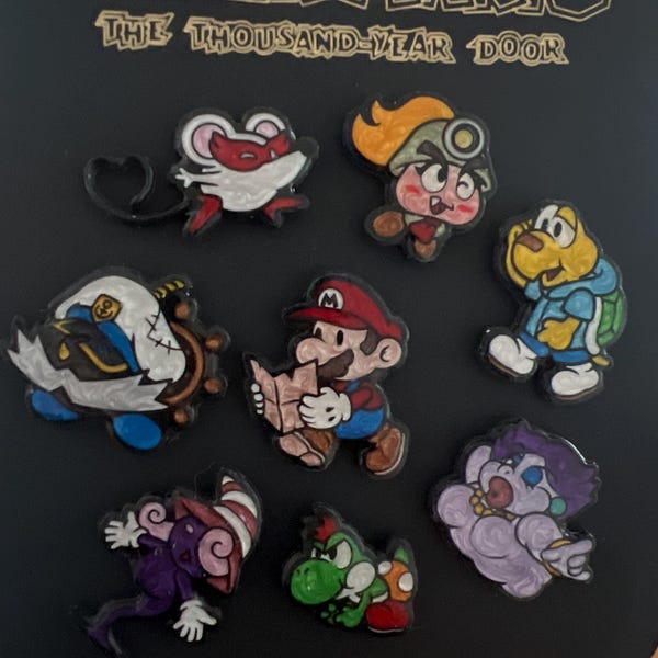 Paper Mario and the Thousand Year Door Pins - Etsy