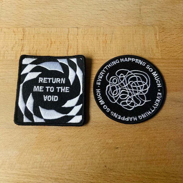 Return Me to the Void Embroidered Patch - Etsy