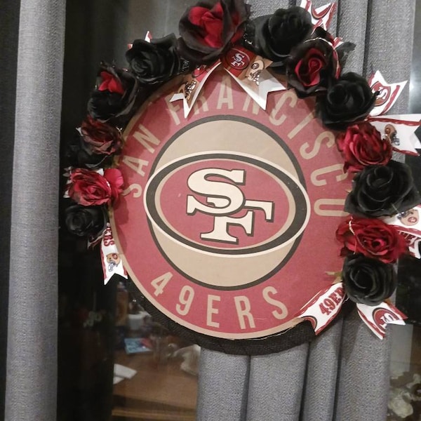 SAN FRANCISCO 49ERS Inspired Grosgrain Ribbon And/or Coordinating 1 ...