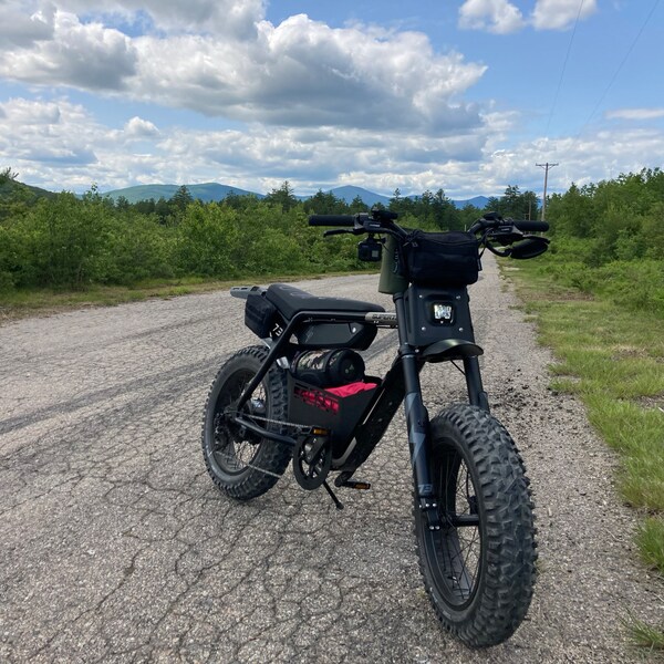 Ariel Rider Grizzly Electric Bike X Class Cargo Crate, Aluminum Basket ...